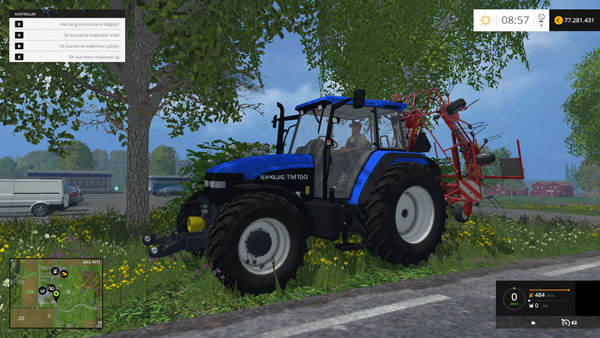 FS15 – New Holland TM150 Traktör – Fsdestek