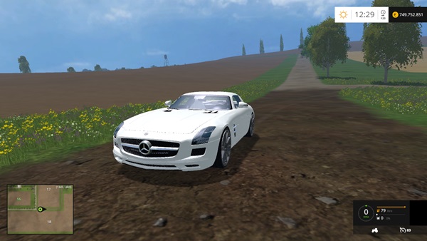 FS15 – Mercedes-Benz SLS AMG Araba Yaması V1.0 – Fsdestek