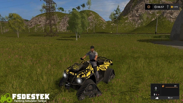 FS17 – Can-Am Outlander 10000 XT Paletli ATV – Fsdestek