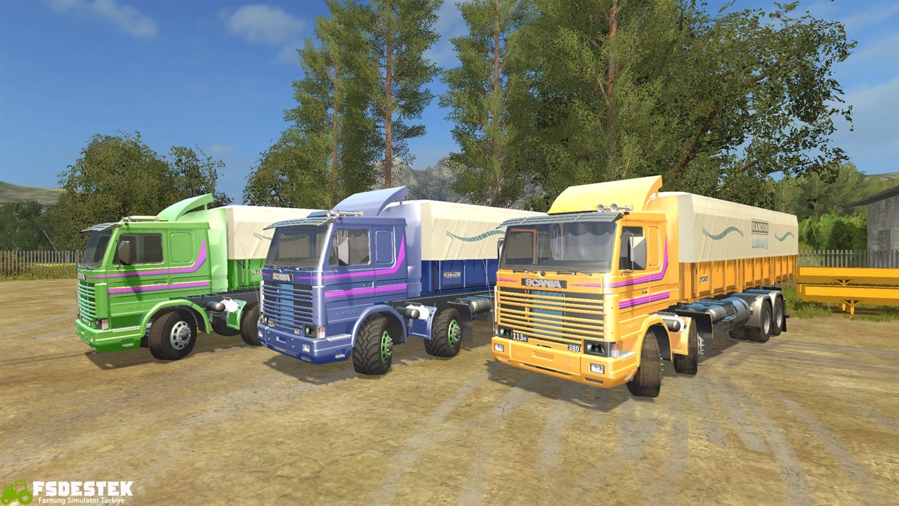 FS17 – Scania 113 Damperli Kamyon Modu (Kırkayak) – Fsdestek