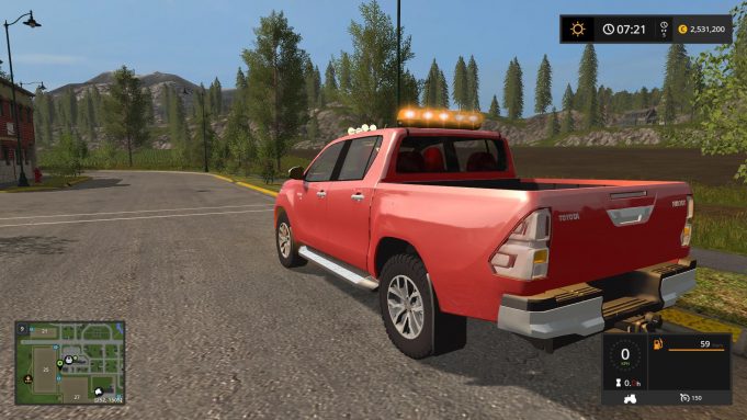 FS17 - Toyota Hilux Pikap V1.0 - FSDESTEK - Farming Simulator Oyunları ...