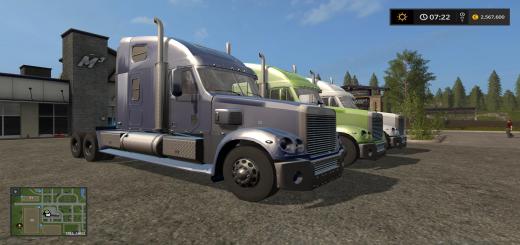 FS17 - Freightliner Coronado Tır Modu V1.0 - FSDESTEK - Farming ...