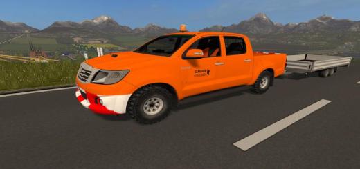 FS17 - Toyota Hilux Pikap Modu V1.1 - FSDESTEK - Farming Simulator ...