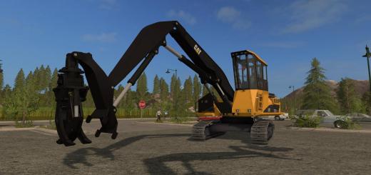 FS17 - Cat 325D Fm Shovel Logger V1.0 - FSDESTEK - Farming Simulator ...