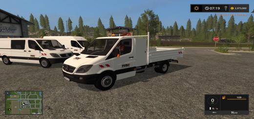 FS17 - Ftmodding Mercedes Sprinter V1.0 - FSDESTEK - Farming Simulator ...