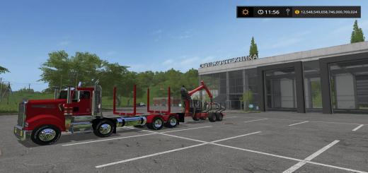 FS17 - Logging Kenworth T908 V1.0 - FSDESTEK - Farming Simulator ...