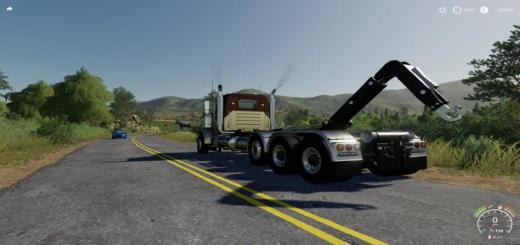 FS19 - Freightliner Fld120 Hooklift V1 - FSDESTEK - Farming Simulator ...