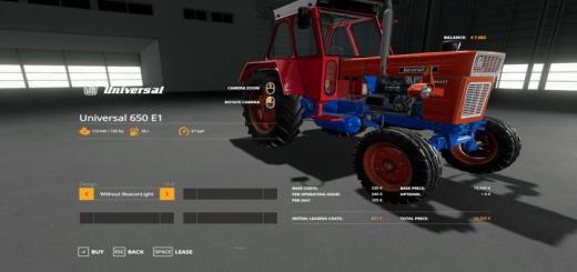 FS19 - Universal 650 E1 V1.0 - FSDESTEK - Farming Simulator Oyunları ...