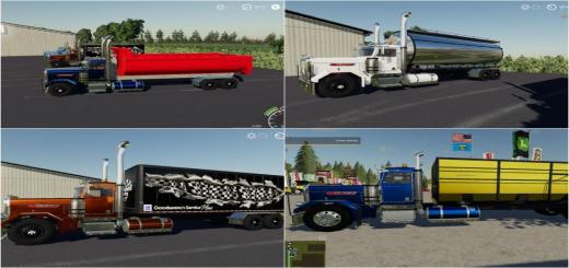 FS19 - Peterbilt Paketi V1.0 - FSDESTEK - Farming Simulator Oyunları ...