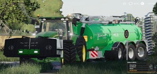 FS19 - Sıvı Dışkı Tankı Ön Kısım V1.0 - FSDESTEK - Farming Simulator ...