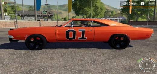 FS19 - General Lee V1.0 - FSDESTEK - Farming Simulator Oyunları Mod ve ...