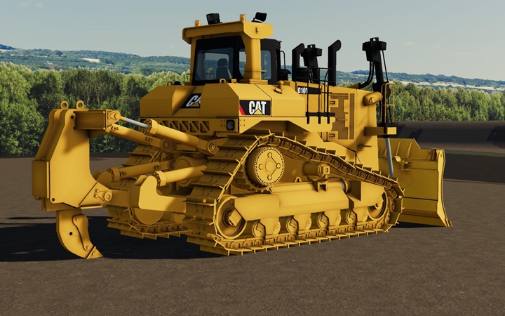 FS19 – Caterpillar D10T Paletli Dozer V2.0 – Fsdestek