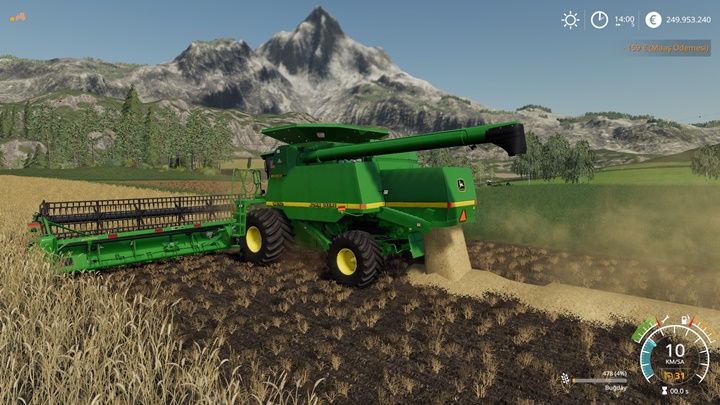 FS19 – John Deere 9600 – 9610 Biçerdöver Modu – Fsdestek