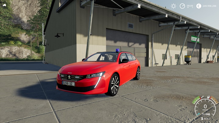 FS19 – Peugeot 508 SW 2019 Kripo V1.2 | Mod İndir