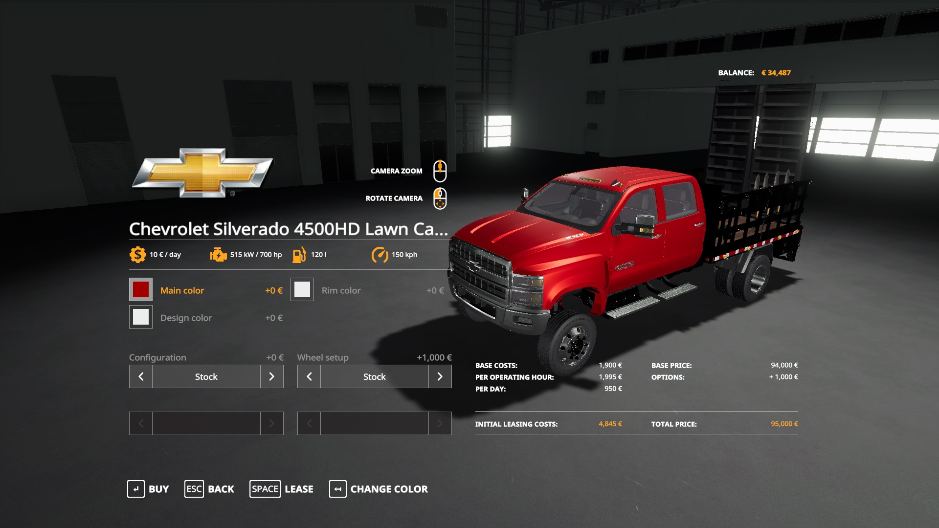 FS19 – Chevrolet Silverado 4500 HD Kamyonet | Mod İndir