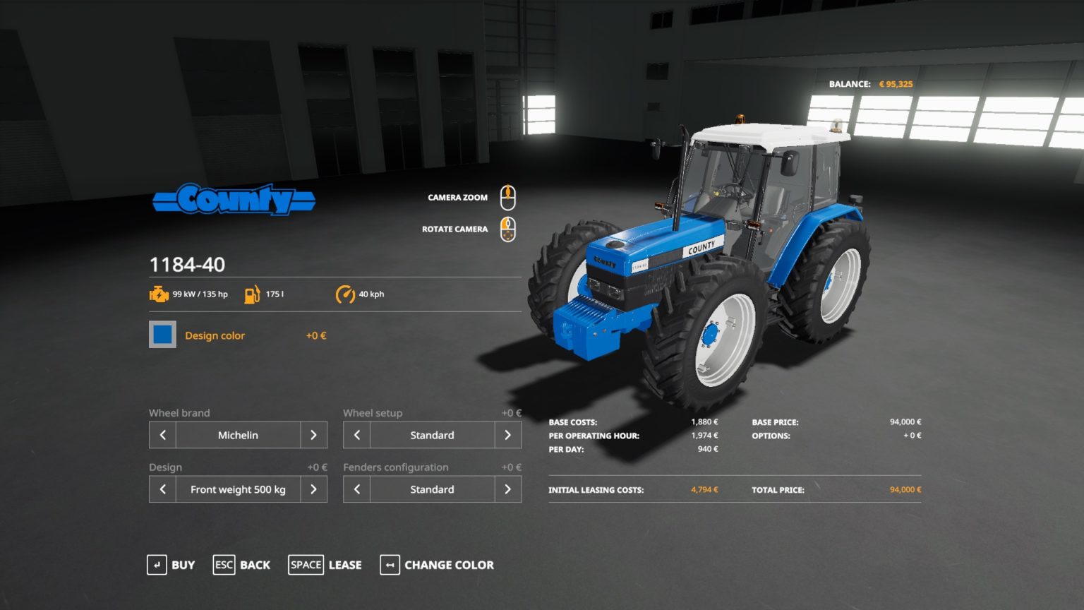 FS19 – County 1184-40 Traktör – Fsdestek