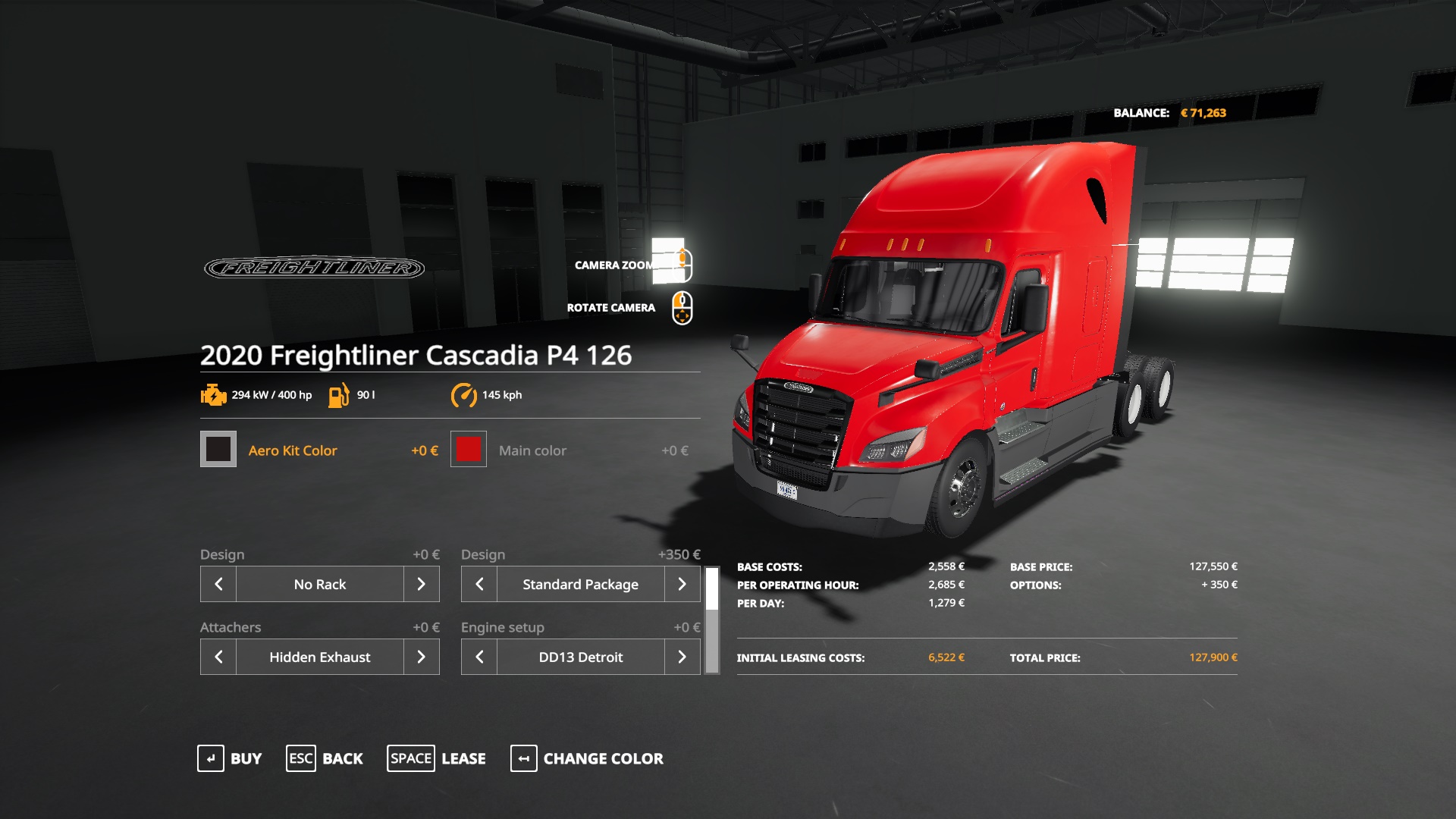 FS19 – Freightliner Cascadia V2.1 Final – Fsdestek