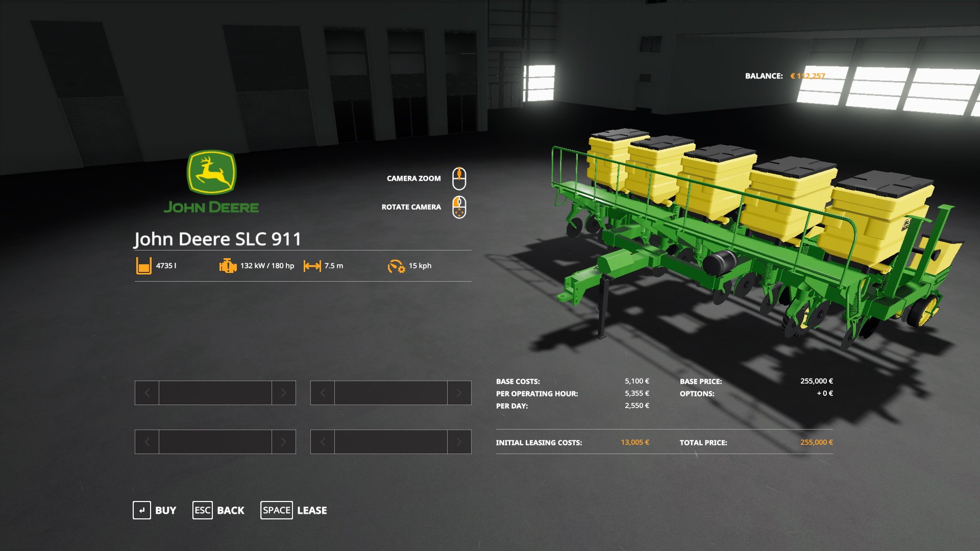 FS19 – John Deere SLC 911 Mibzer – Fsdestek