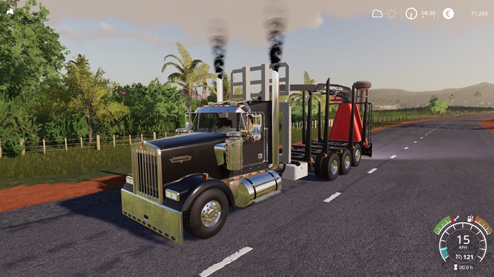 FS19 – Kenworth W900 Vinçli Tır Modu – Fsdestek