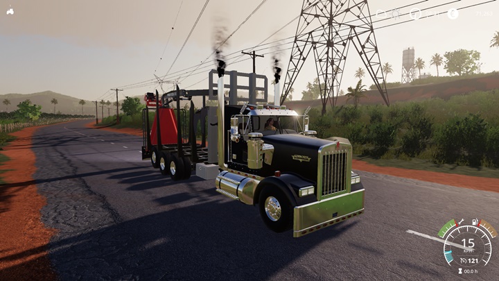 FS19 – Kenworth W900 Vinçli Tır Modu – Fsdestek