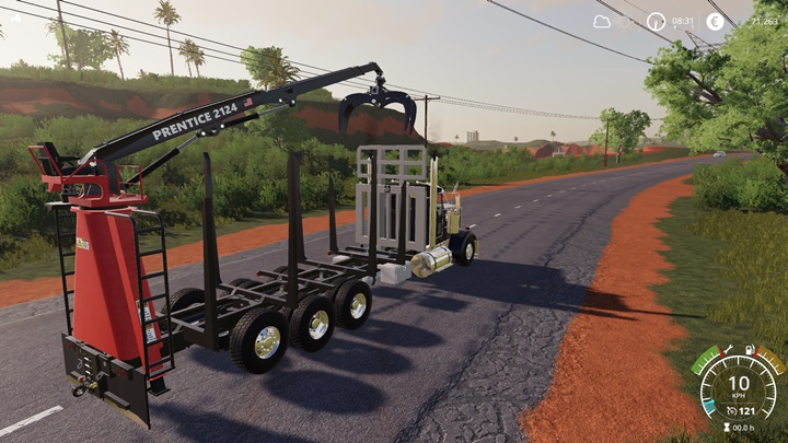 FS19 – Kenworth W900 Vinçli Tır Modu – Fsdestek
