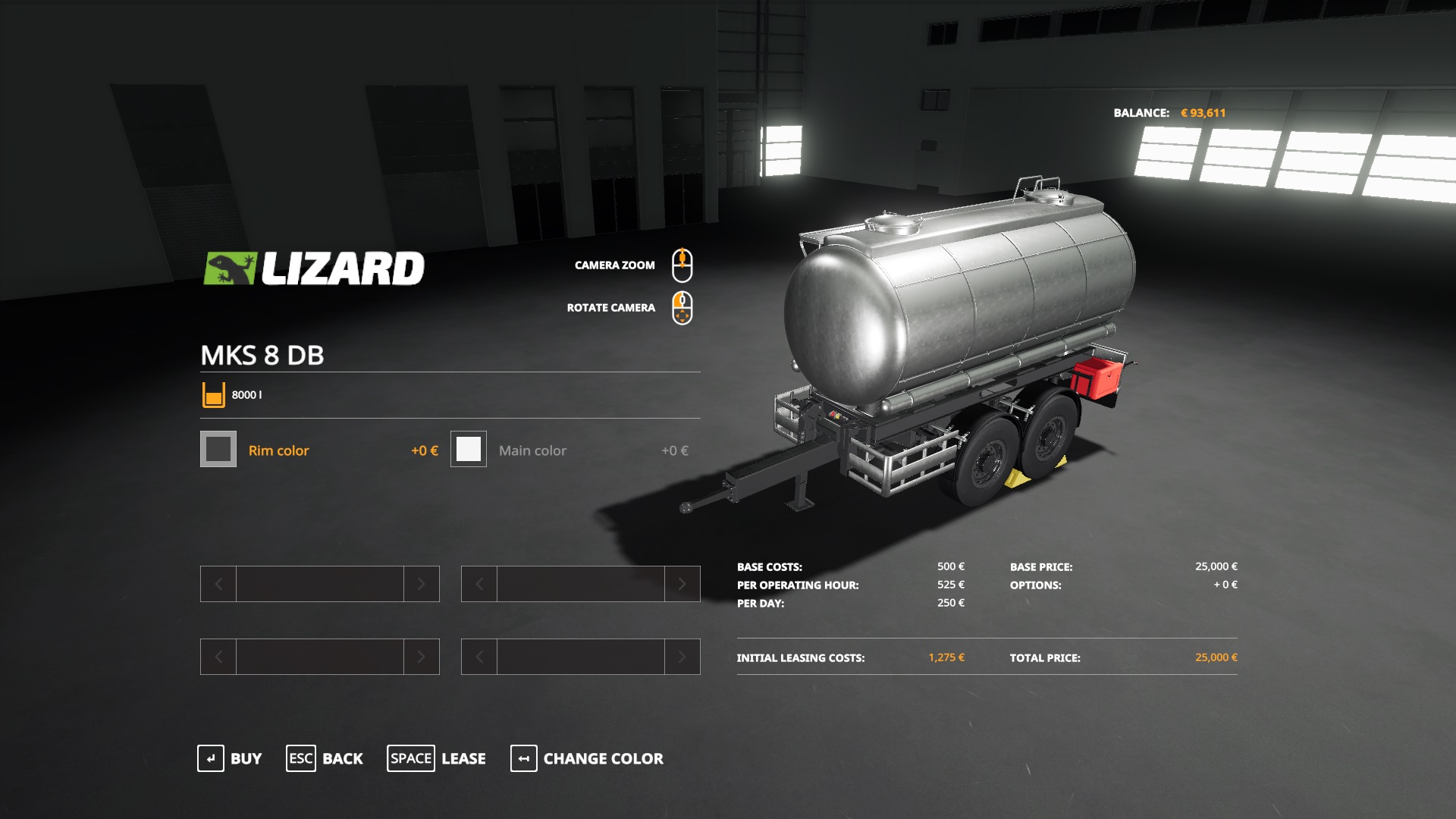 FS19 – Lizard MKS 8 DB Tanker Yaması – Fsdestek