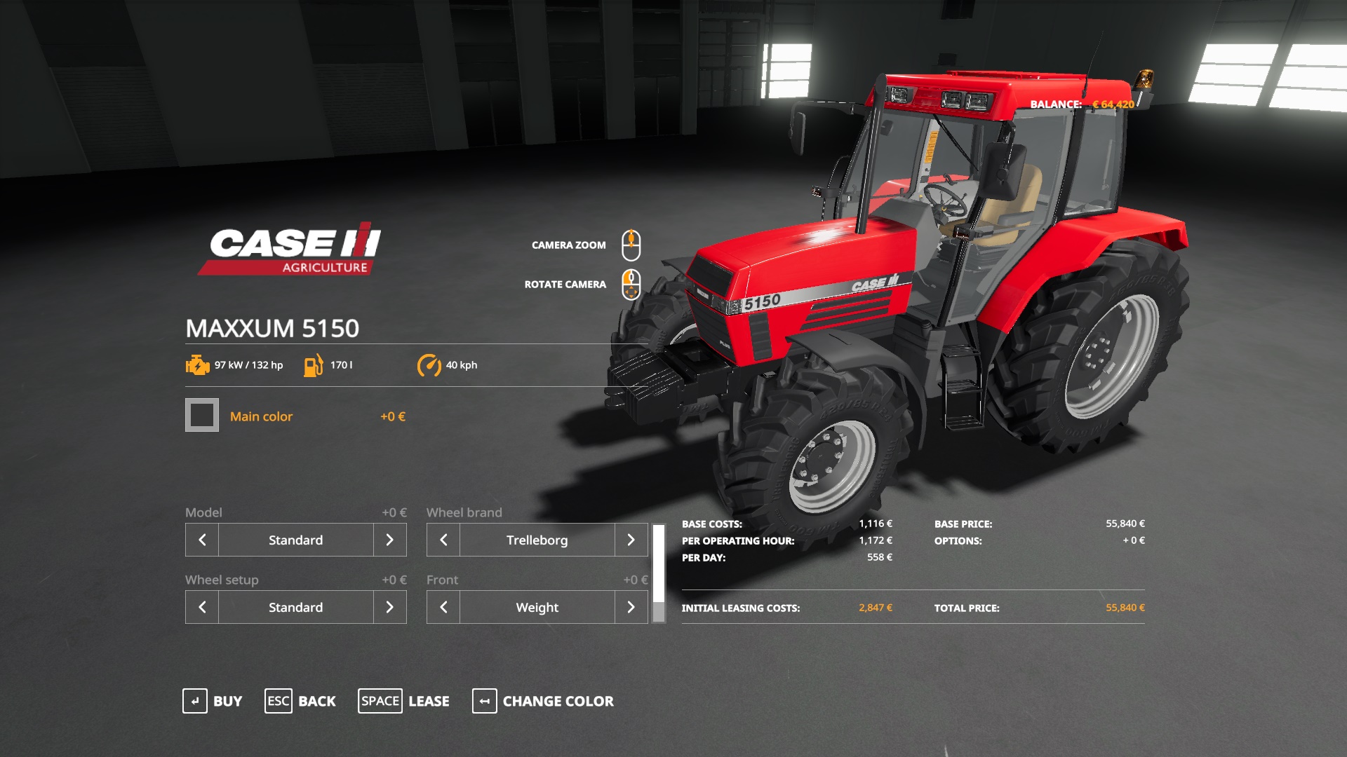 FS19 - Case Maxxum 5150 Traktör V1.0.1.0 - Fsdestek