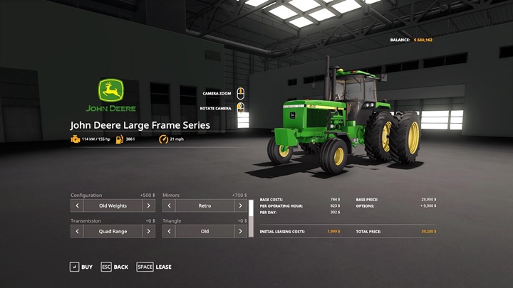 FS19 – John Deere 4555 Traktör – Fsdestek