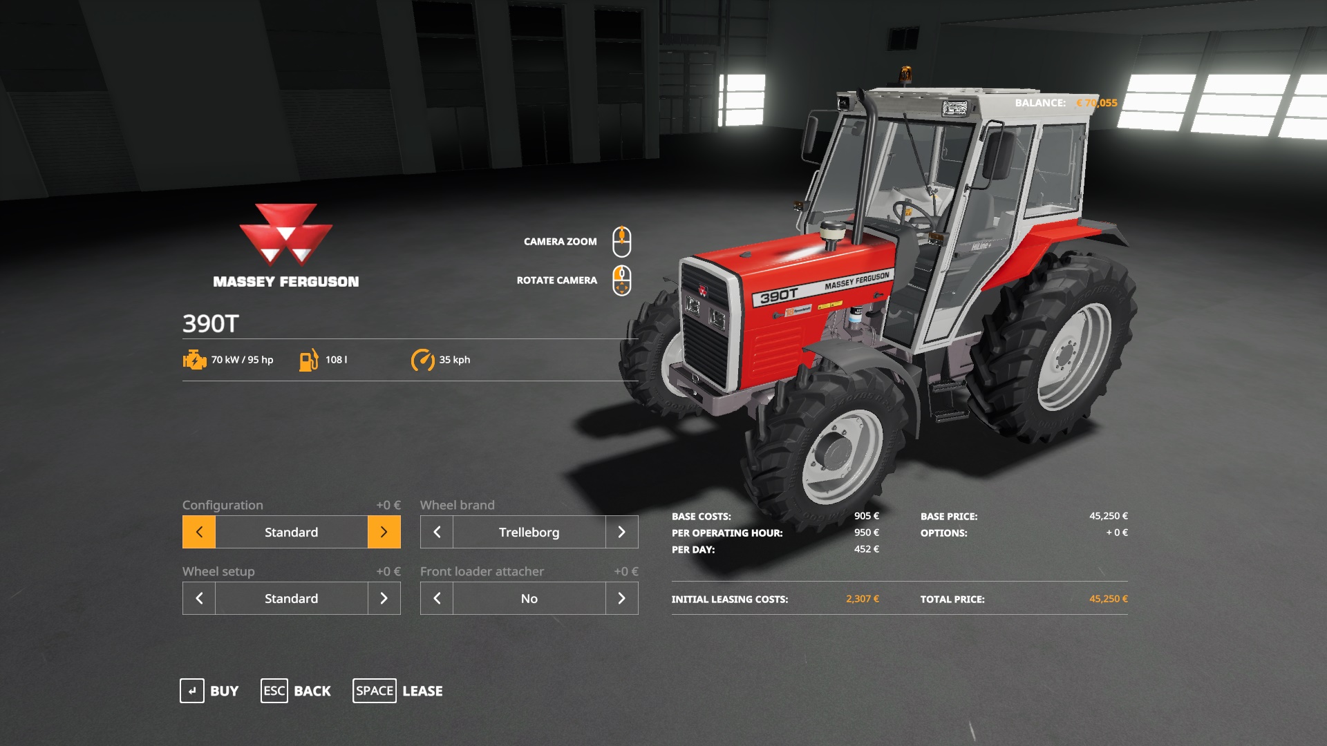 FS19 – Massey Ferguson 390T Traktör V1.0.1.0 – Fsdestek