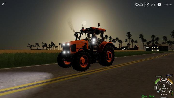 FS19 – Kubota M135Gx II Traktör – Fsdestek