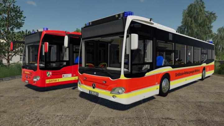FS19 – Mercedes-Benz Citaro C2 K G-Rtw Otobüs Modu – Fsdestek