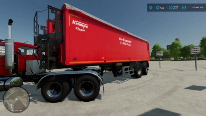FS22 Krampe Ks950 Römork V1.0 – Fsdestek