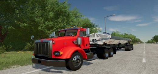 FS22 Peterbilt 357 Daycab Tır Yaması V1.0 - FSDESTEK - Farming ...