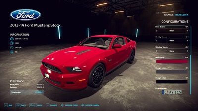 FS22 - Ford Mustang 2014 Model Araba Modu - Fsdestek
