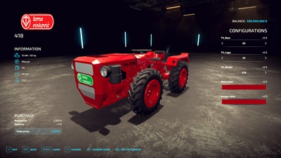 FS22 – Tomo Vinkovic 418 Mini Traktör V1.0 - Fsdestek